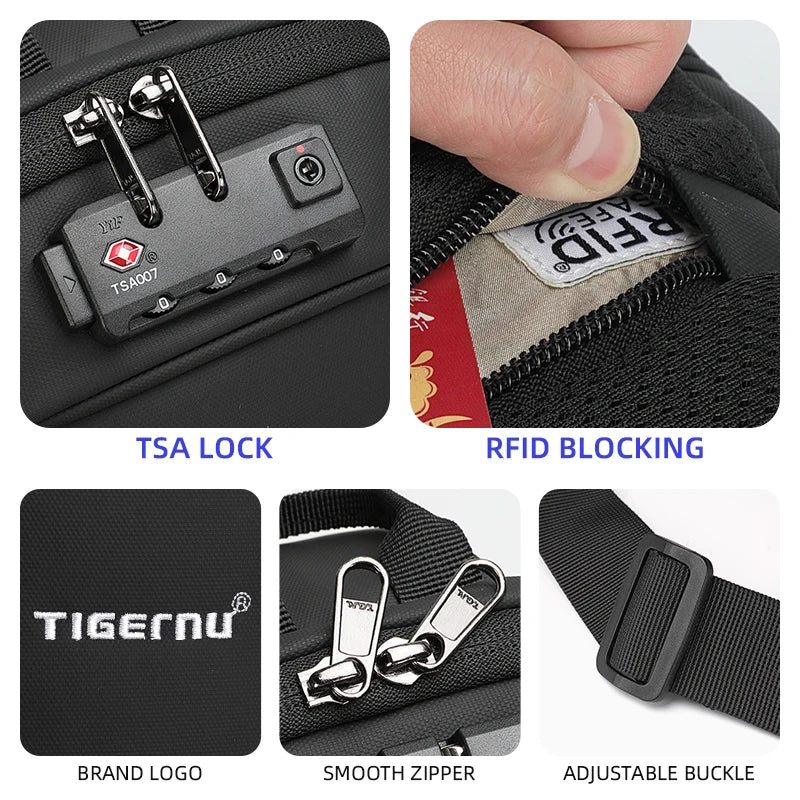 Tablet Tigernu Waterproof TPU Backpack – Daily Travel Bags